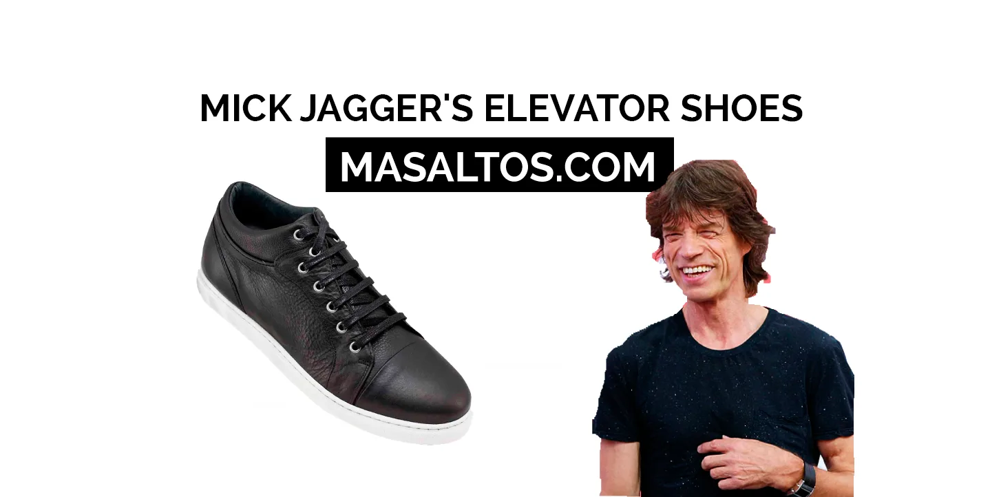 Mick Jagger's elevator shoes - Blog Masaltos.com